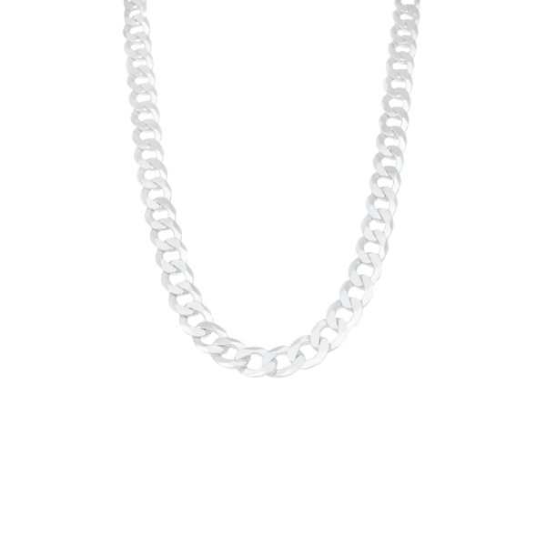 10mm Curb Link Sterling Silver Chain | Silver King